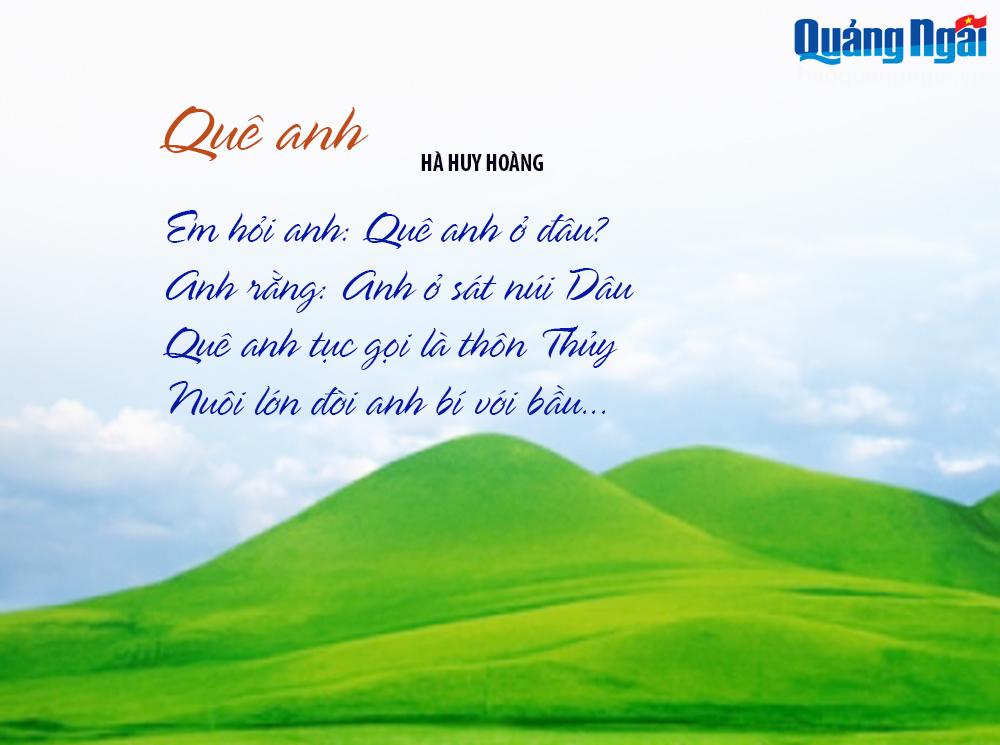 Quê anh